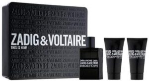 zadig & voltaire this is him! be rock! 50ml gift set