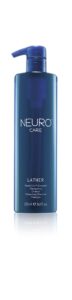 neuro by paul mitchell lather heatctrl shampoo, heat care for all hair types, 9.2 fl oz