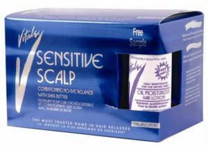 vitale sensitive scalp conditioning no‑lye relaxer kit