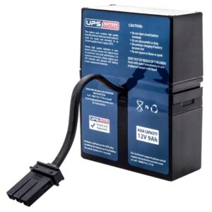 upsbatterycenter compatible replacement for apc back-ups xs 1500va bx1500 battery pack