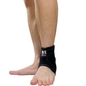 irufa, an-os-12,3d breathable patented spacer fabric adjustable athletics achillies tendon ankle wrap, plantar fasciitis, pain relief for sprains, strains, arthritis and torn tendons