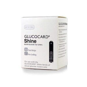 cj542050bx - glucocard shine blood glucose test strip (50 count)