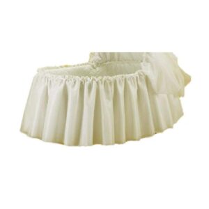 ababy sheer elegance bassinet skirt, small