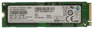 samsung pm961 polaris 128gb m.2 ngff pcie gen3 x4, nvme solid state drive ssd, oem (2280) (mzvlw128hegr-00000)