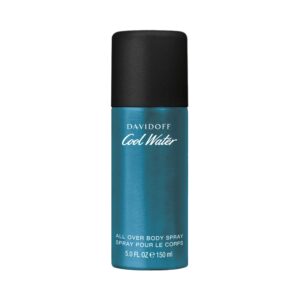 davidoff cool water men's deodorant spray – with notes of coriander, mint, lavender & amber – 5 fl oz