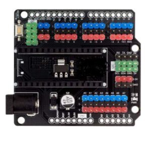 robotdyn - nano i/o expansion shield, for arduino nano v3 pinout. (assembled)