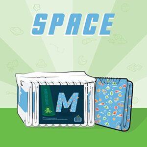 abuniverse space diapers- pack of 10 (large)