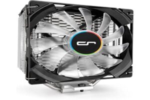 be quiet! cryorig cr-h7qla h7 quad lumi single tower heat sink with 120 mm fan and system of lumi rgb