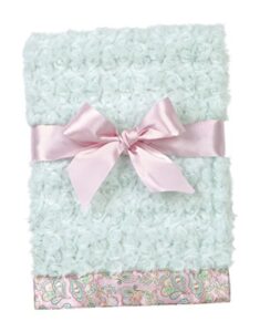 bearington baby small swirly security blankie, 16" x 16"