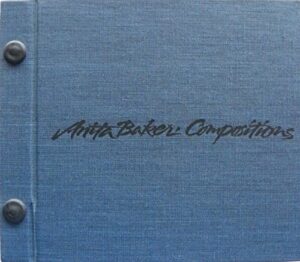 anita baker ‎compositions limited edition 2 cd hard-bound book type