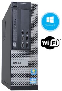 dell optiplex 990 sff desktop business computer pc - intel core i5-2400 3.10ghz 8gb ddr3 ram 128gb ssd dvd windows 10 professional (renewed)