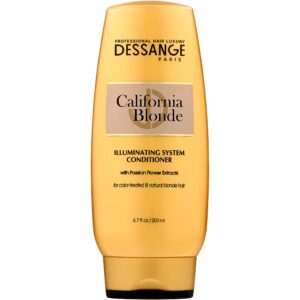 dessange california blonde illuminating system conditioner, 6.7 fluid ounce