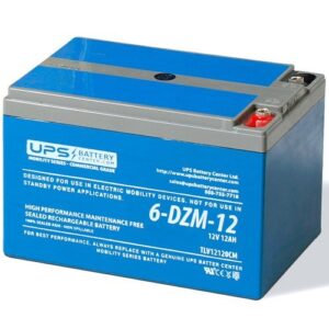 12v 12ah it - compatible battery for 6-dzm-12 by upsbatterycenter