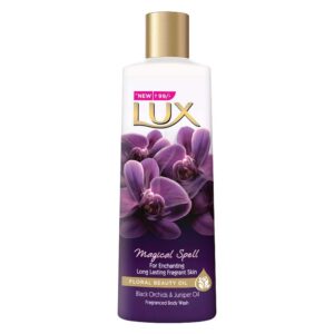 lux magical spell body wash with black orchids and juniper oil (235ml)