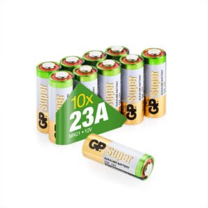 gp 23ae ultra 23 a 12 v high voltage alkaline battery (x10)