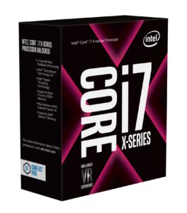 intel core i7-7740x x-series processor 4 cores up to 4.50ghz turbo unlocked fclga2066 x299 series 112w