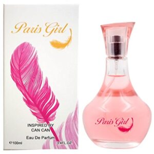 ebc paris girl eau de perfume for woman, 100ml/3.4 oz