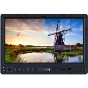 smallhd 1303 hdr production monitor with 13-inch ips lcd display, 1920x1080 resolutions, 1500 nits brightness, sdi and hdmi inputs and outputs, ideal for 1st ac's and focus pullers