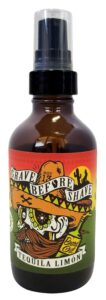 grave before shave beard oil (tequila limon blend) 4 oz. bottle