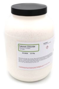 aldon innovating science calcium chloride, 2.5kg - anhydrous - 4-8 mesh - laboratory grade - excellent for biochemistry & chemistry experiments - the curated chemical collection