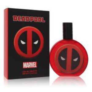 marvel dead pool eau de toilette spray, 3.4 ounce