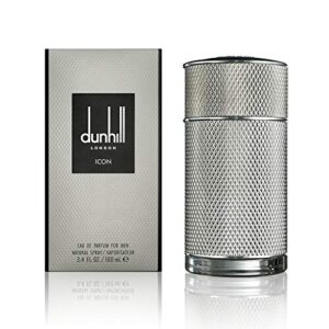 dunhill icon eau de parfum spray for men, 3.4 fl. oz