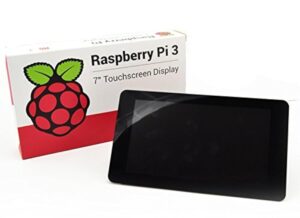 raspberry pi official 7 inch touch screen for raspberry pi 4 / pi 3/pi 2 model b