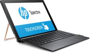 hp spectre x2 2-in-1 - 12.3" 3k 2k touch - i7-7560u - 8gb ram - 360gb ssd - black