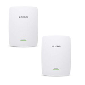 linksys re4000w n600 range extender (pack of 2) (refurbished)