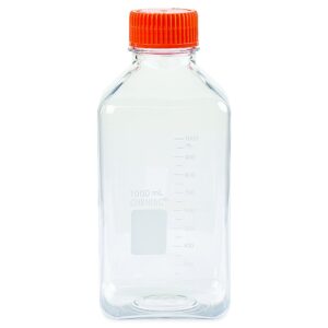 corning® #431533, 1000ml square pet storage bottle with 45mm cap (single)