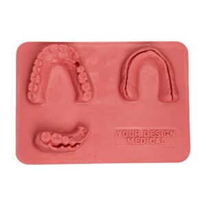 dental suture pad - practice dental suturing and implants on soft gum/teeth