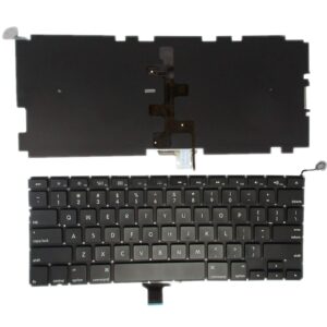 sunmall backlight a1278 keyboard replacement with backlit compatible with macbook pro 13" 2009-2015 years us layout md313 md314 mc374 mc375 mb466 mb467 mc700 mc724 mb990 series laptop