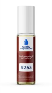 quality fragrance oils' impression #253, inspired by la panthere for women (10ml roll on)