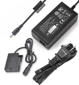 f1tp eh-5 plus ep-5a ac power adapter dc coupler kit for nikon d3100 d3200 d3300 d5200 d5300 d5500 cameras.