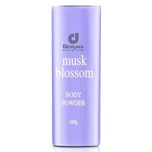 designer collection musk blossom body powder (1 bottle)