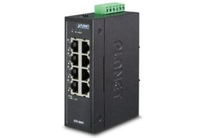 planet isw-800t ip30 compact size 8-port 10/100tx industrial fast ethernet switch (-40~75 degrees c)