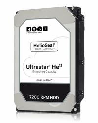 hgst 198937 hard drive 0f29532 3.5 inch 12tb es 72000rpm 256mb sas 12gb/s 512e se ultrastar he12 bare