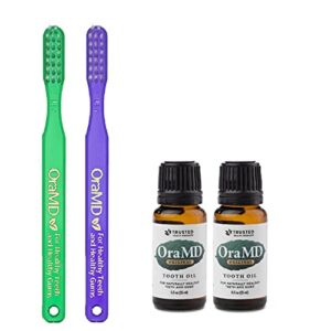 oramd original(2) & oramd toothbrush(2) shop for oral care products from oramd