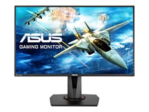 asus vg278q 27” 1080p full hd 144hz 1ms eye care g-sync compatible adaptive sync gaming monitor with dp hdmi dvi, black