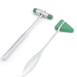 odontomed2011 green buck and taylor reflex hammer 2 piece set odm