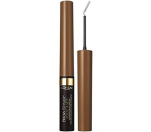 l'oreal paris cosmetics brow stylist boost and set brow mascara, light brunette, 0.1 fluid ounce