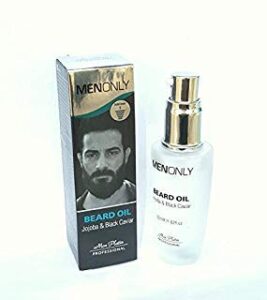 mon platin professional beard oil jojoba and black caviar men only 30ml