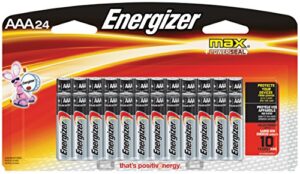 energizer max premium aaa batteries, alkaline triple a battery, 24 count