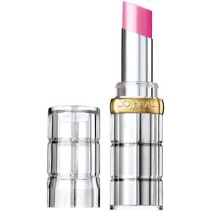 l'oreal paris colour riche shine lipstick, dewy petal, 1 tube