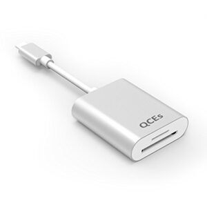 qces usb c hub multiport adapter, 6 in 1 usb c to hdmi hub for 4k video usb 3.0 100w pd charging, sd/micro sd card reader compatible with macbook iphone 15 ipad, galaxy s23