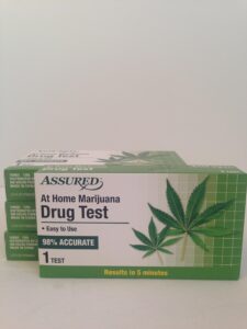 pack of 4 assured at home marijuana drug test