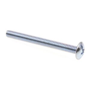 prime-line 9006894 machine screw, truss head, slotted/phillips combo, #8-32 x 1-5/8 in, zinc plated steel, pack of 75