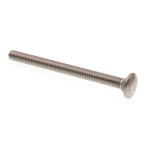 prime-line 9063174 carriage bolts, 5/16 in.-18 x 4 in., grade 18-8 stainless steel (50 pack)