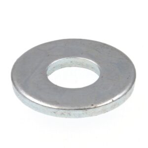 prime-line 9080576 flat washers, sae, #10 x 1/2 in. od, zinc plated steel (50 pack)