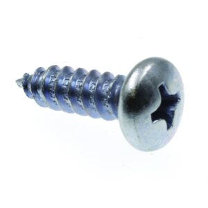 prime-line 9020194 sheet metal screw, self-tapping, pan head phillips, #10 x 5/8 in, zinc plated steel, pack of 100